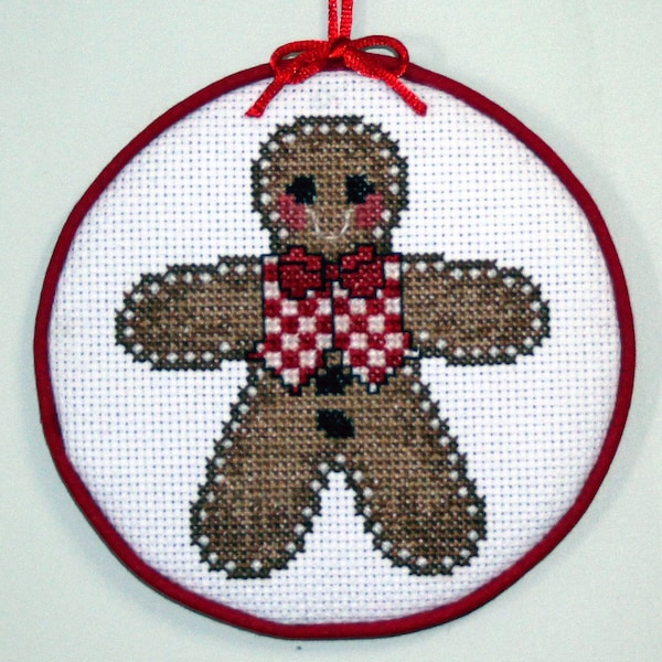Gingerbread Cross Stitch Pattern - Etsy