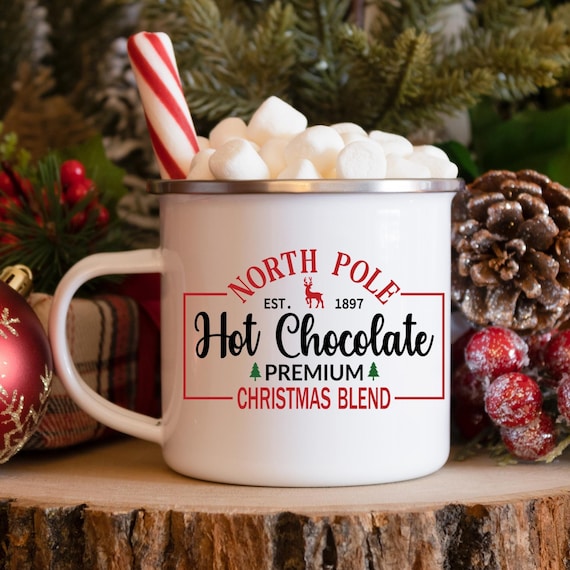 Christmas hot chocolate mugs store