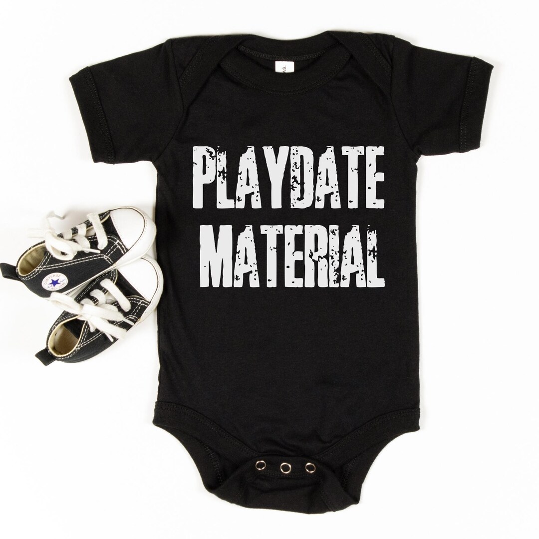 Daycare Outfit Playdate Material Romper Funny Baby Romper Etsy daycare-outfit-playdate-material-romper-funny-baby-romper-etsy