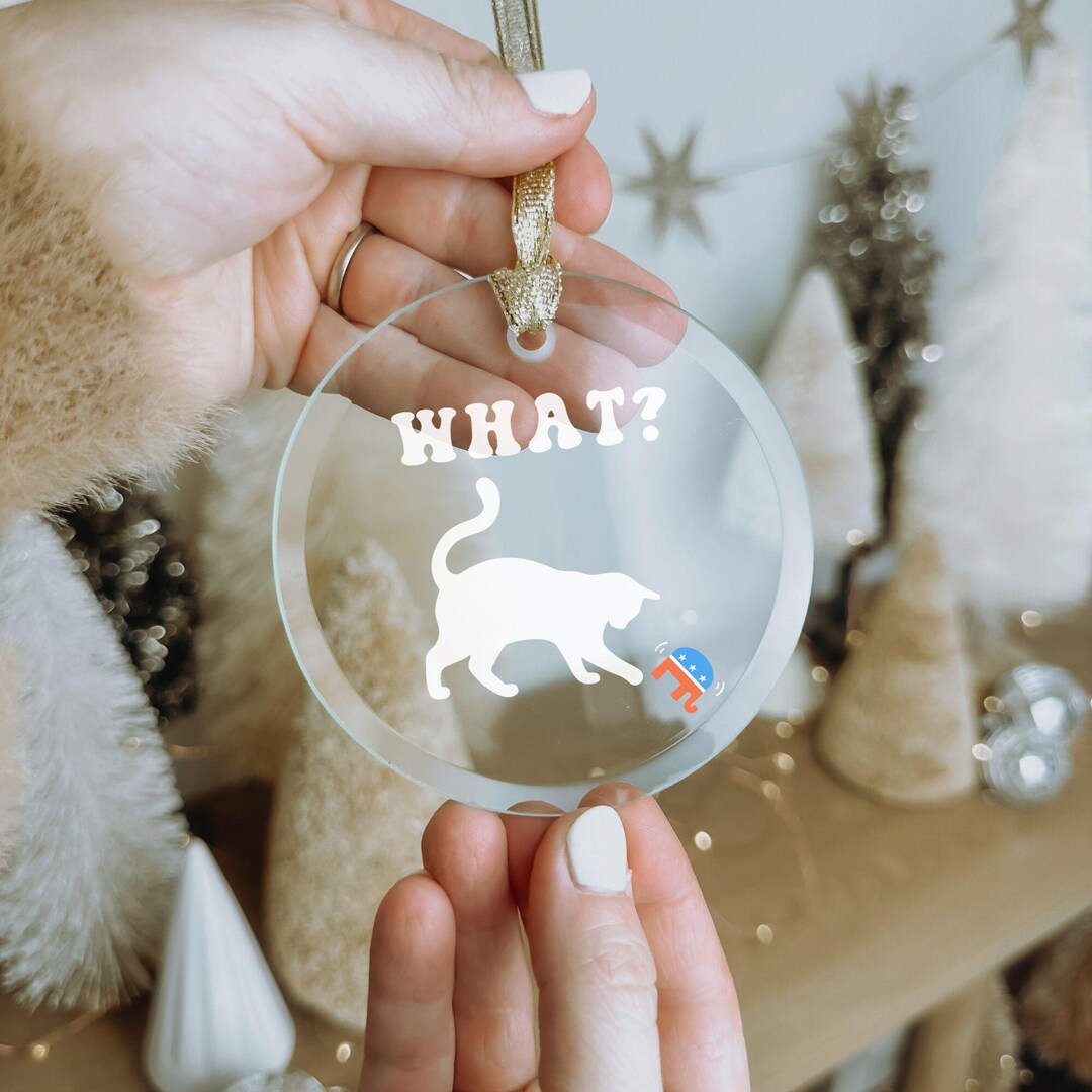 Kamala Harris Christmas Ornament Funny Christmas Gift for Democrat ...