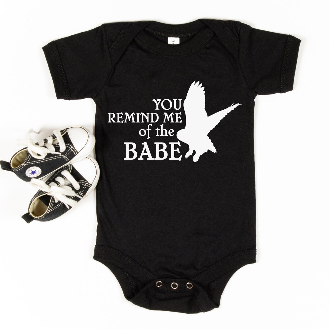 Bowie Baby Romper, You Remind Me of the Babe Romper, Bodysuit, Bowie ...