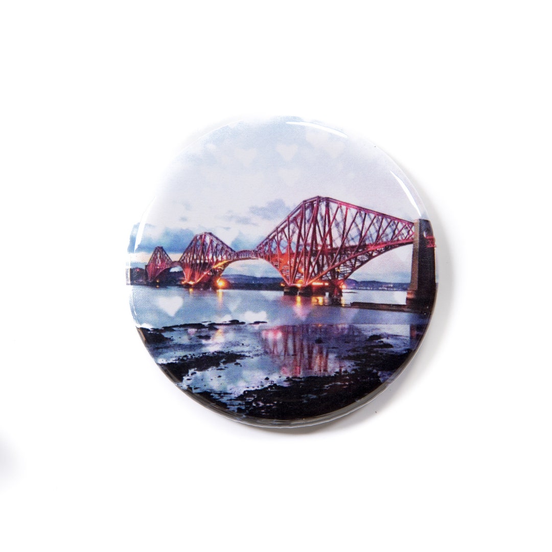 Forth Bridge Magnet, Edinburgh Magnet - Etsy 日本