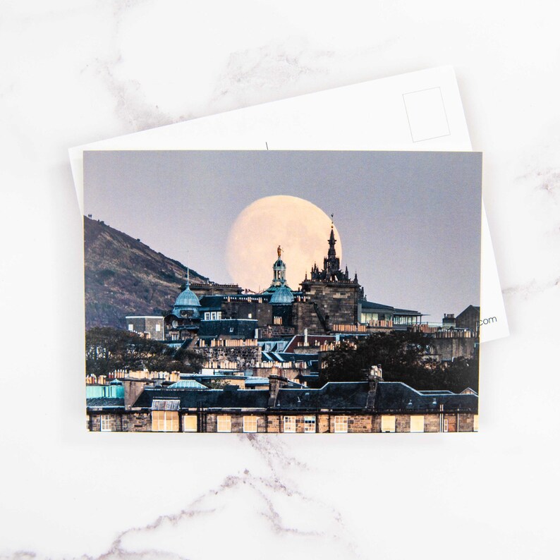 Edinburgh Postcard Pack Scottish Edinburgh Postcard Set - Etsy