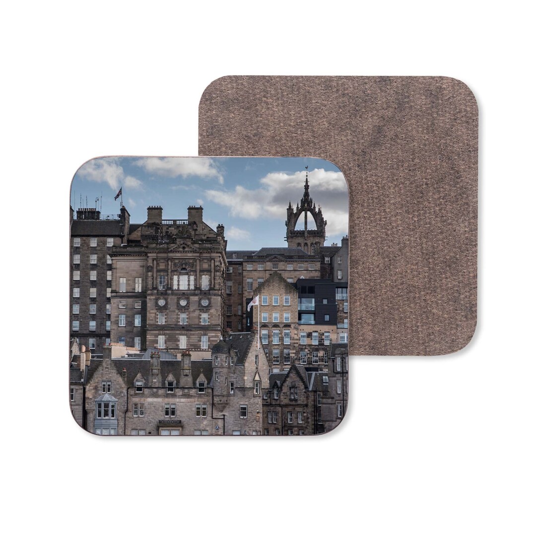 Edinburgh Coaster, Old Town Edinburgh, Edinburgh Coasters - Etsy