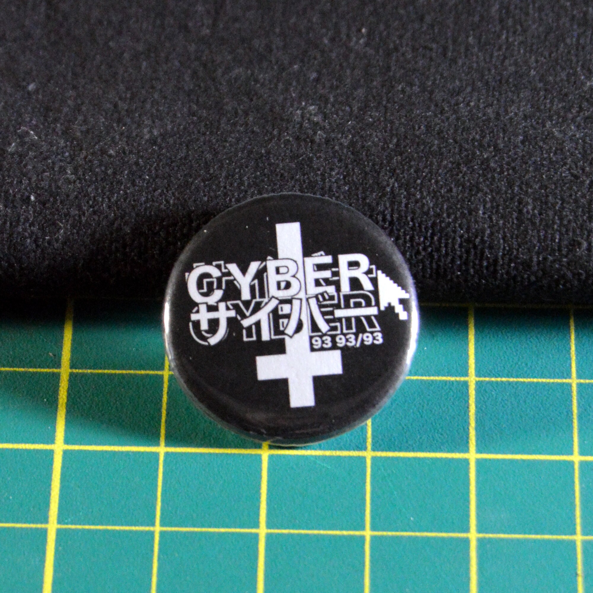Cyber Occult Wave Pins 1.25 In. - Etsy