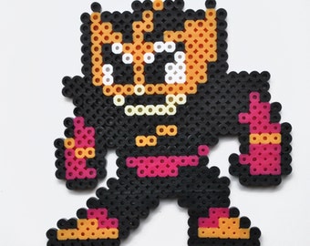 Ice Man Perler Bead Magnet | Etsy