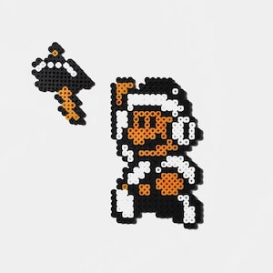 Hammer Suit Mario/luigi Super Mario Bros. 3 Nintendo Perler Bead Magnet ...