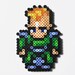 General Leo From Final Fantasy VI Magnet Perler Bead Super Nintendo - Etsy