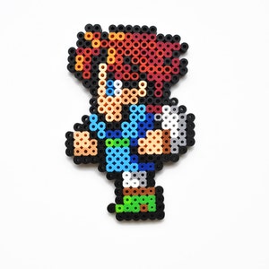 Final Fantasy V Complete Perler Bead Pixel Magnet Sprite Bartz Faris ...
