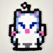 Moogle Magnet, Final Fantasy 3 Perler Bead Mog - Etsy