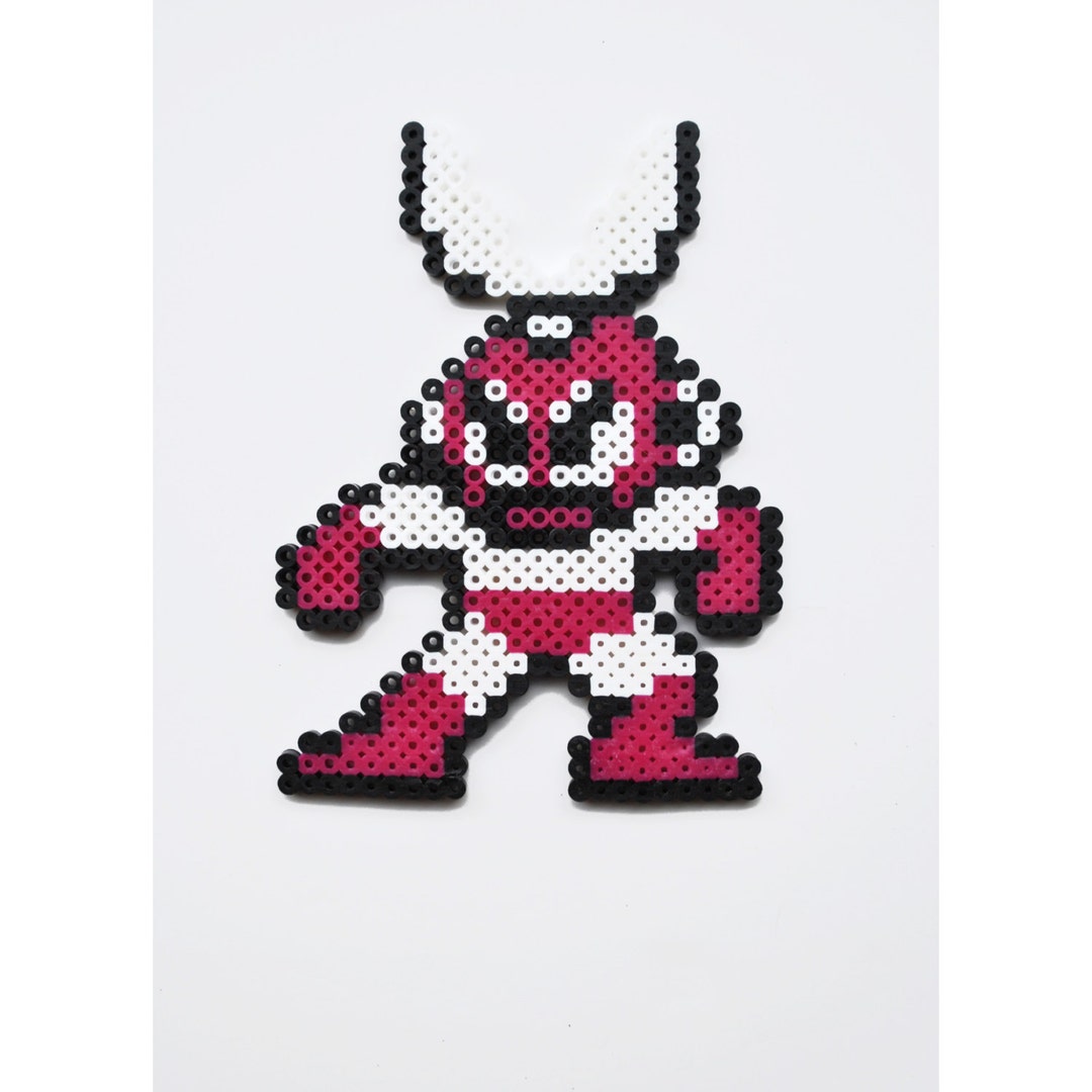 Cut Man Perler Bead Magnet - Etsy