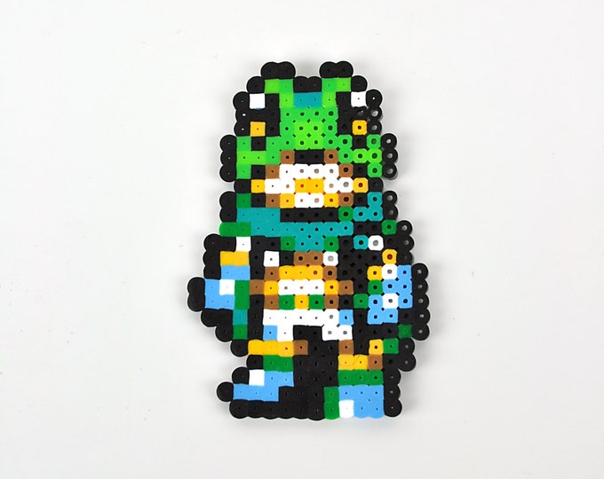 Frog From Chrono Trigger Magnet Perler Bead Super Nintendo - Etsy