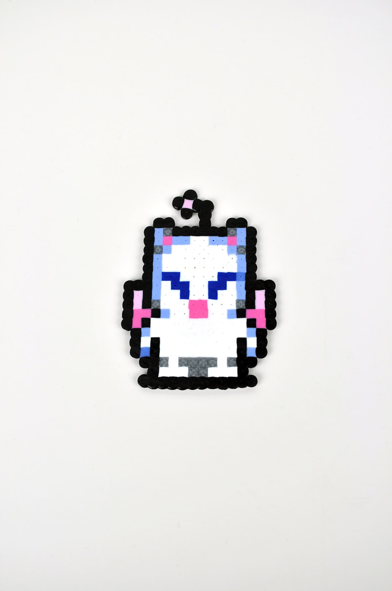 Moogle Magnet Final Fantasy 3 Perler Bead Mog - Etsy