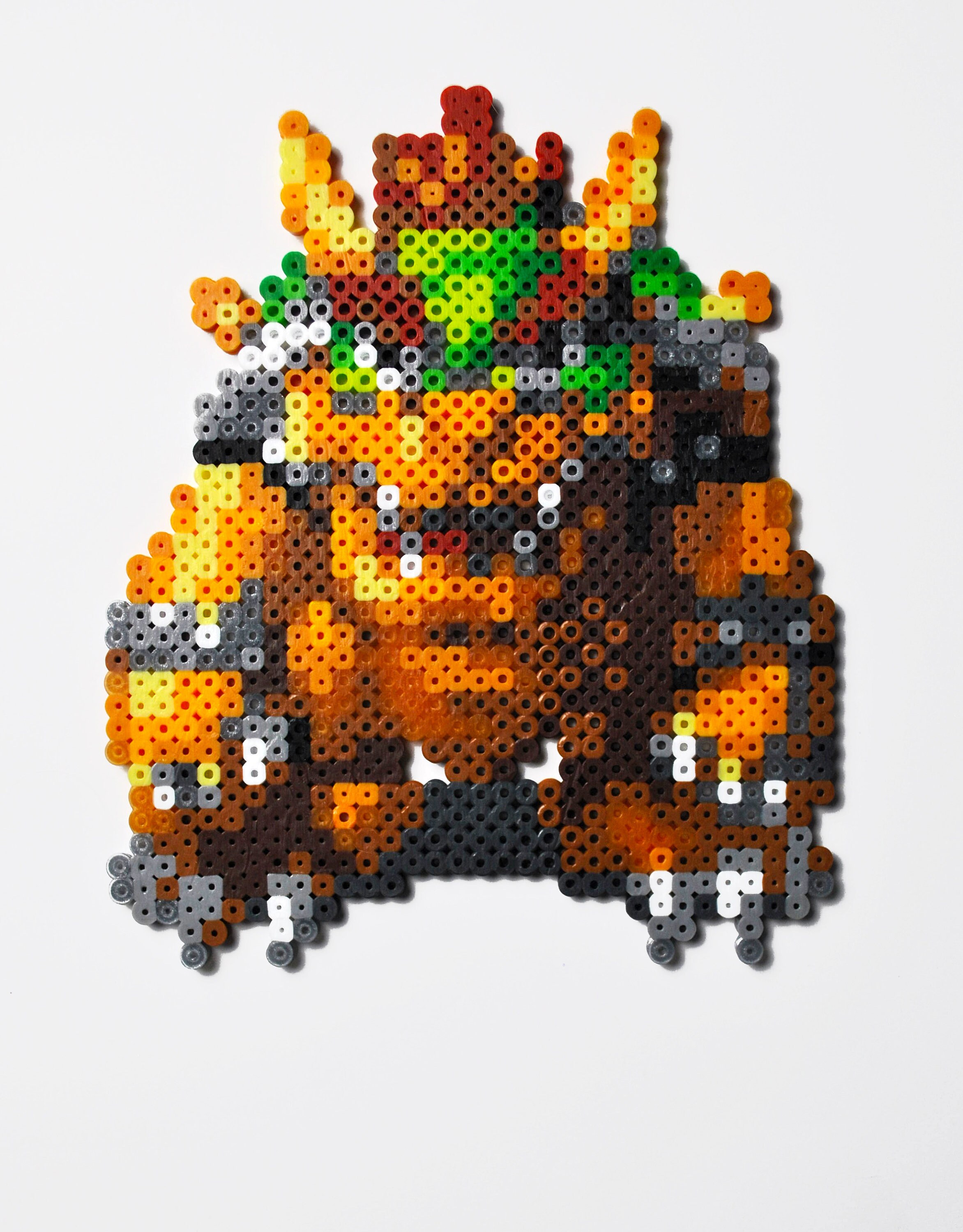 Bowser Super Mario RPG Perler Bead Sprite Magnet Super Nintendo - Etsy