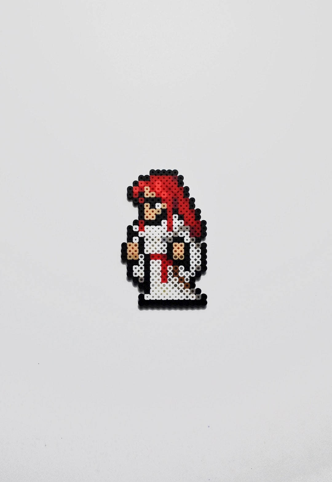 Pixel Remaster Master White Wizard Final Fantasy 1 Perler Bead Nintendo ...