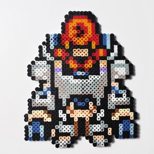 Final Fantasy VI Complete Magitek Empire Kefka Perler Bead Pixel ...
