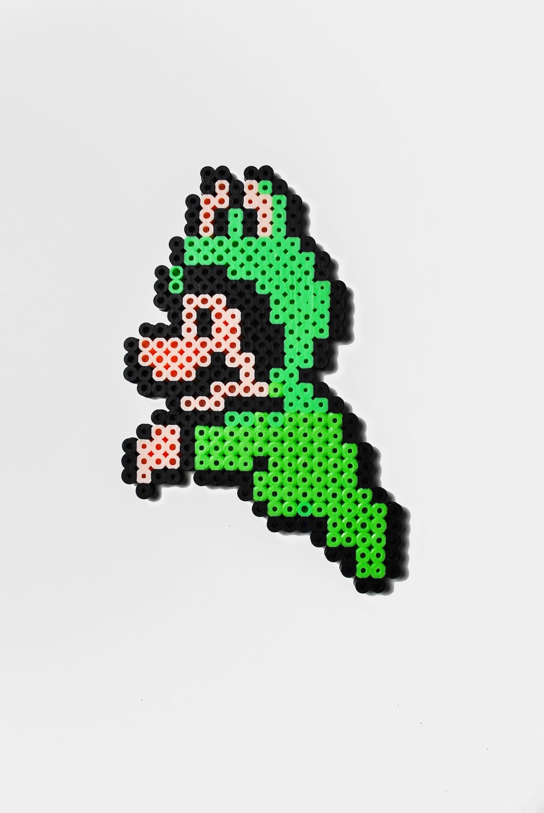 Frog Suit Mario/luigi Super Mario Bros. 3 Nintendo Perler Bead Magnet ...