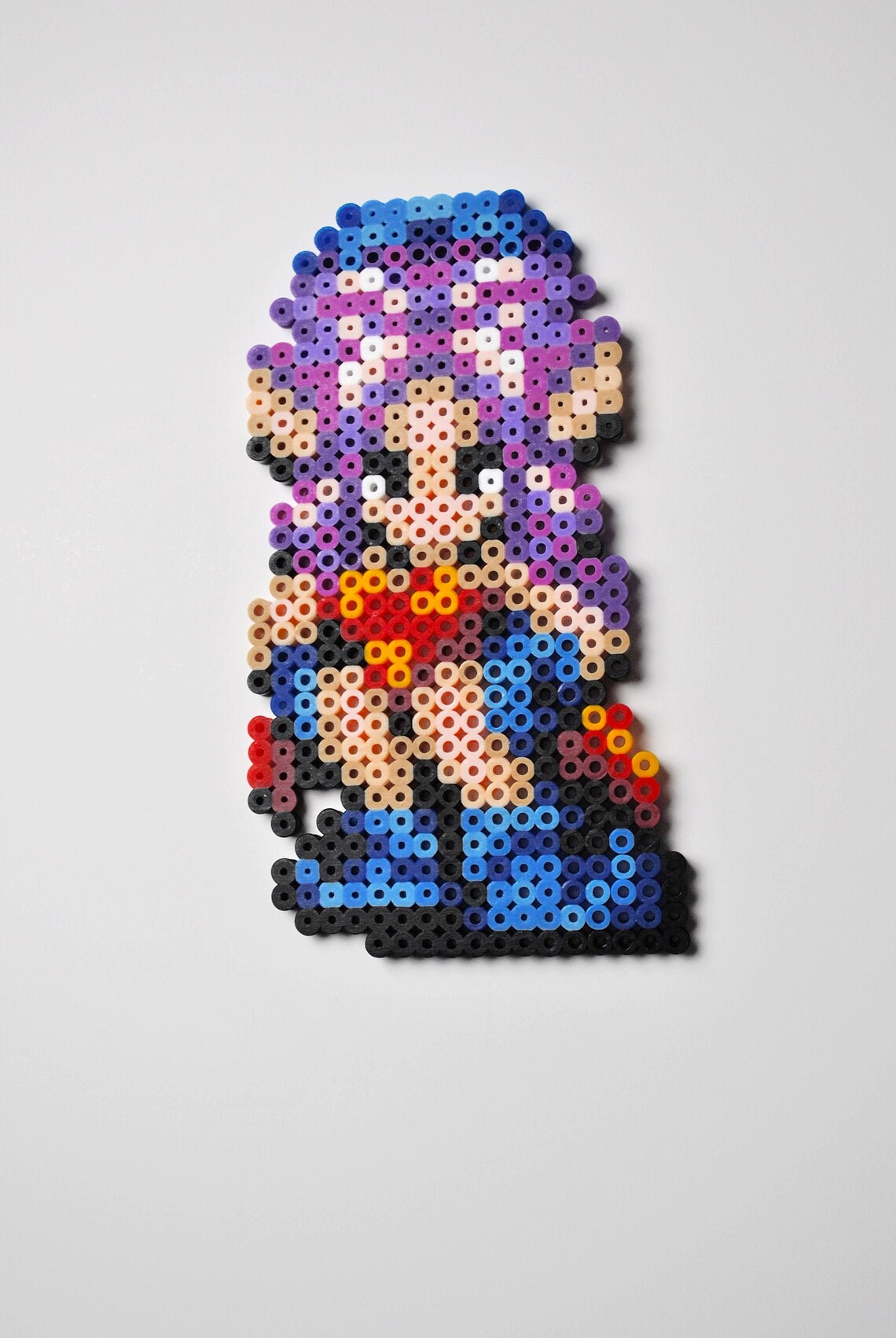 Angela Trials of Mana Perler Bead Sprite Magnet Super Nintendo | Etsy