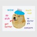 Doge Printables Five Card Bundle - Etsy