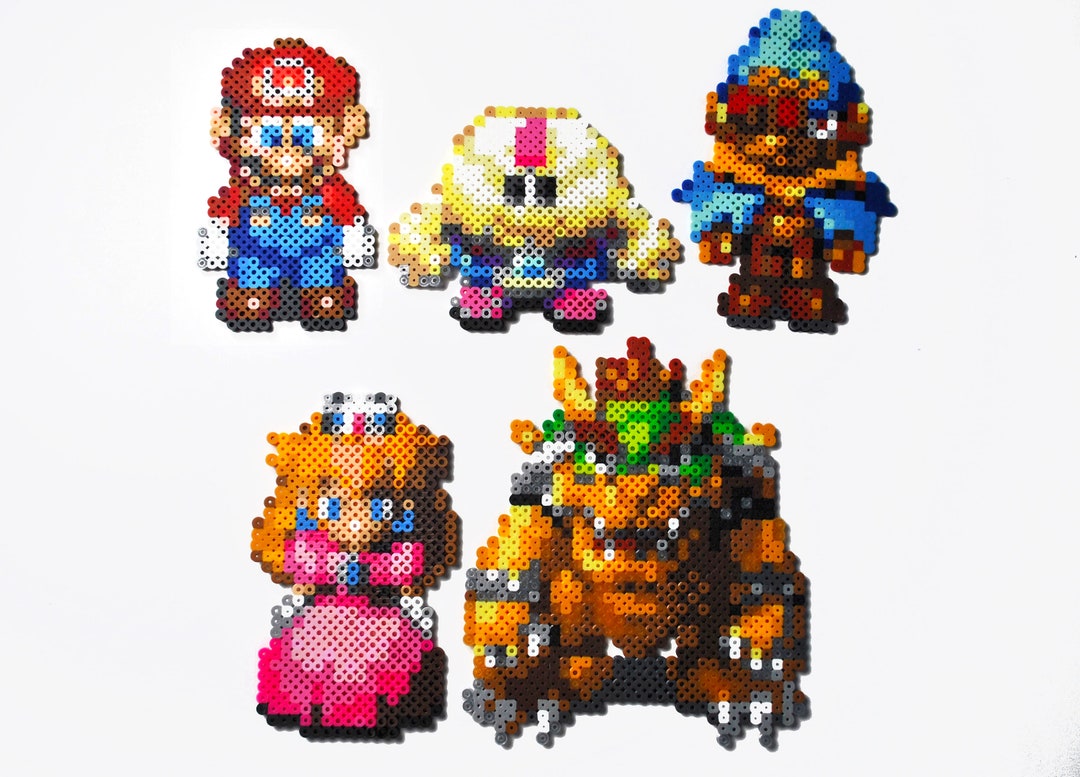 Super Mario RPG Perler Set Bead Pixel Sprites Super Nintendo - Etsy Canada