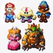 Super Mario RPG Perler Set Bead Pixel Sprites Super Nintendo - Etsy