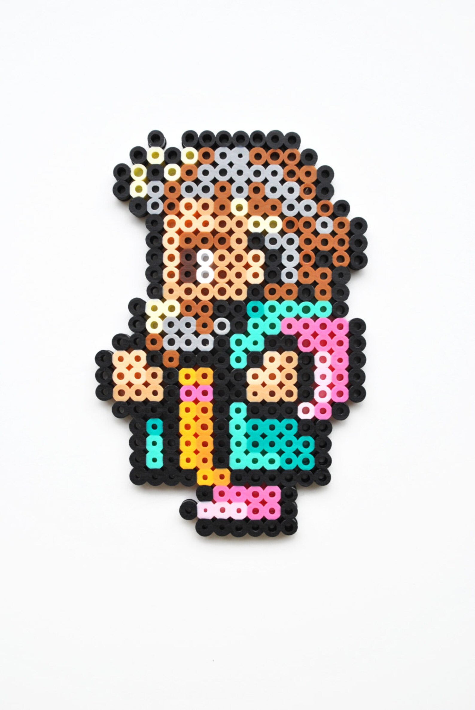 Final Fantasy V Complete Perler Bead Pixel Magnet Sprite Bartz - Etsy
