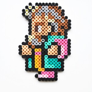 Final Fantasy V Complete Perler Bead Pixel Magnet Sprite Bartz Faris ...