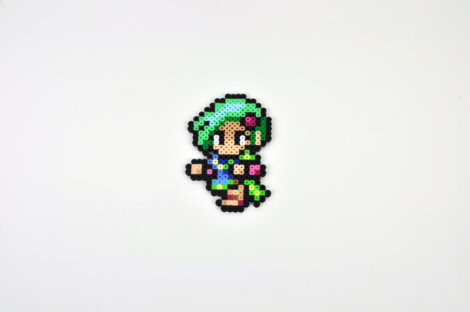 Final Fantasy IV Young Rydia Perler Bead Magnet - Etsy