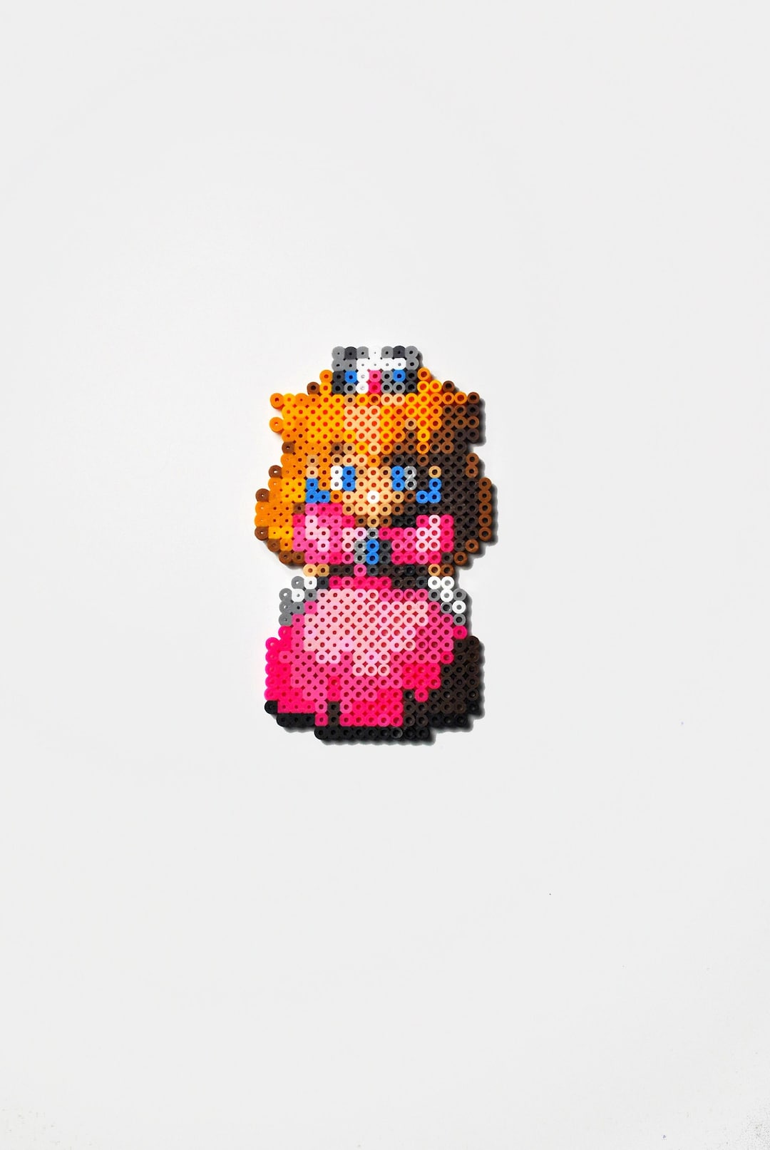 Peach Super Mario RPG Perler Bead Sprite Magnet Super Nintendo - Etsy