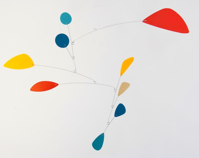 Perfect Size Mid-century Modern Mobile, Hanging Mobile Sculpture in ...