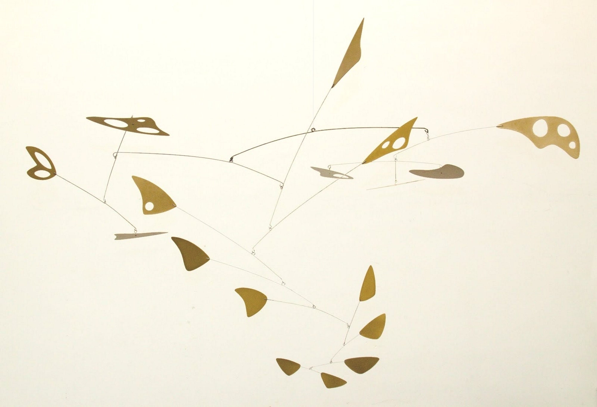 Archaeopteryx Mobile Mid-century Modern Large-sized Metal - Etsy