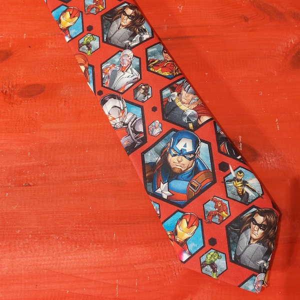 Avengers Tie - Etsy
