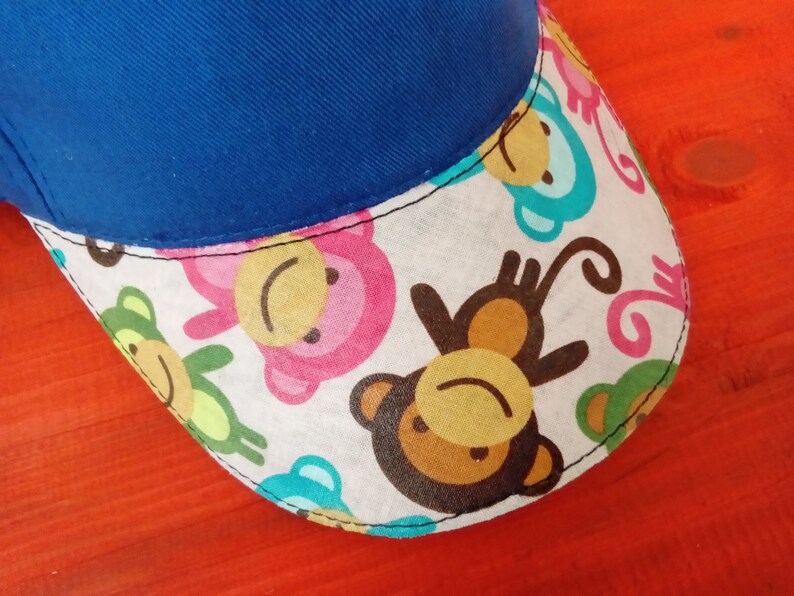 Hand Customised/custom Animal Theme Basebal Cap Sloth Monkey Llama - Etsy