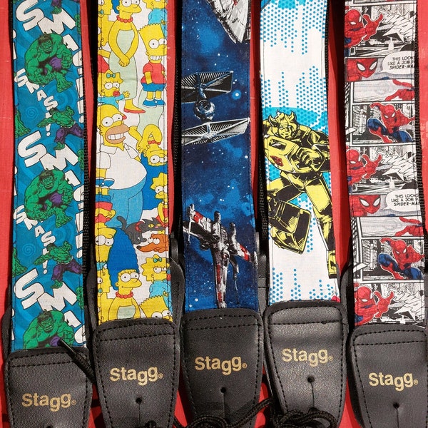 Custom Guitar Strap - Etsy