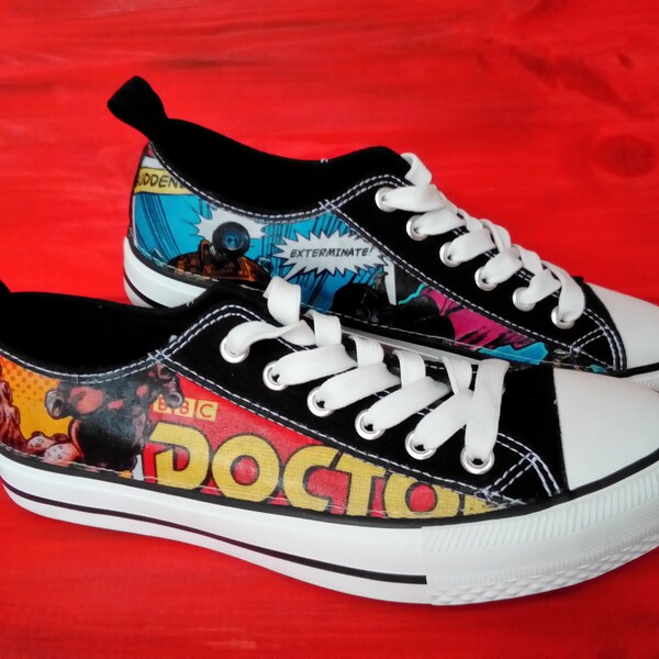 Doctor Who Converse - Etsy