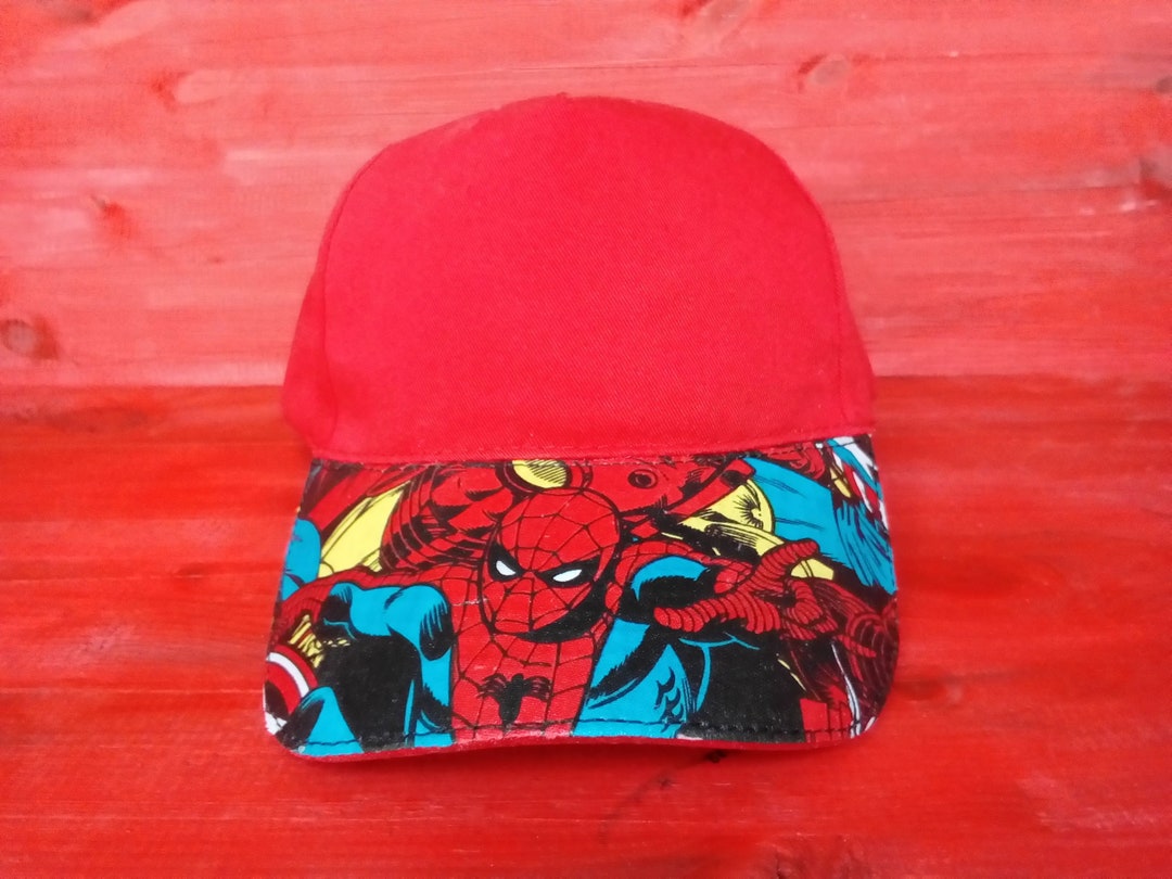 Hand Customised/custom Marvel Spiderman Theme Baseball Cap - Etsy