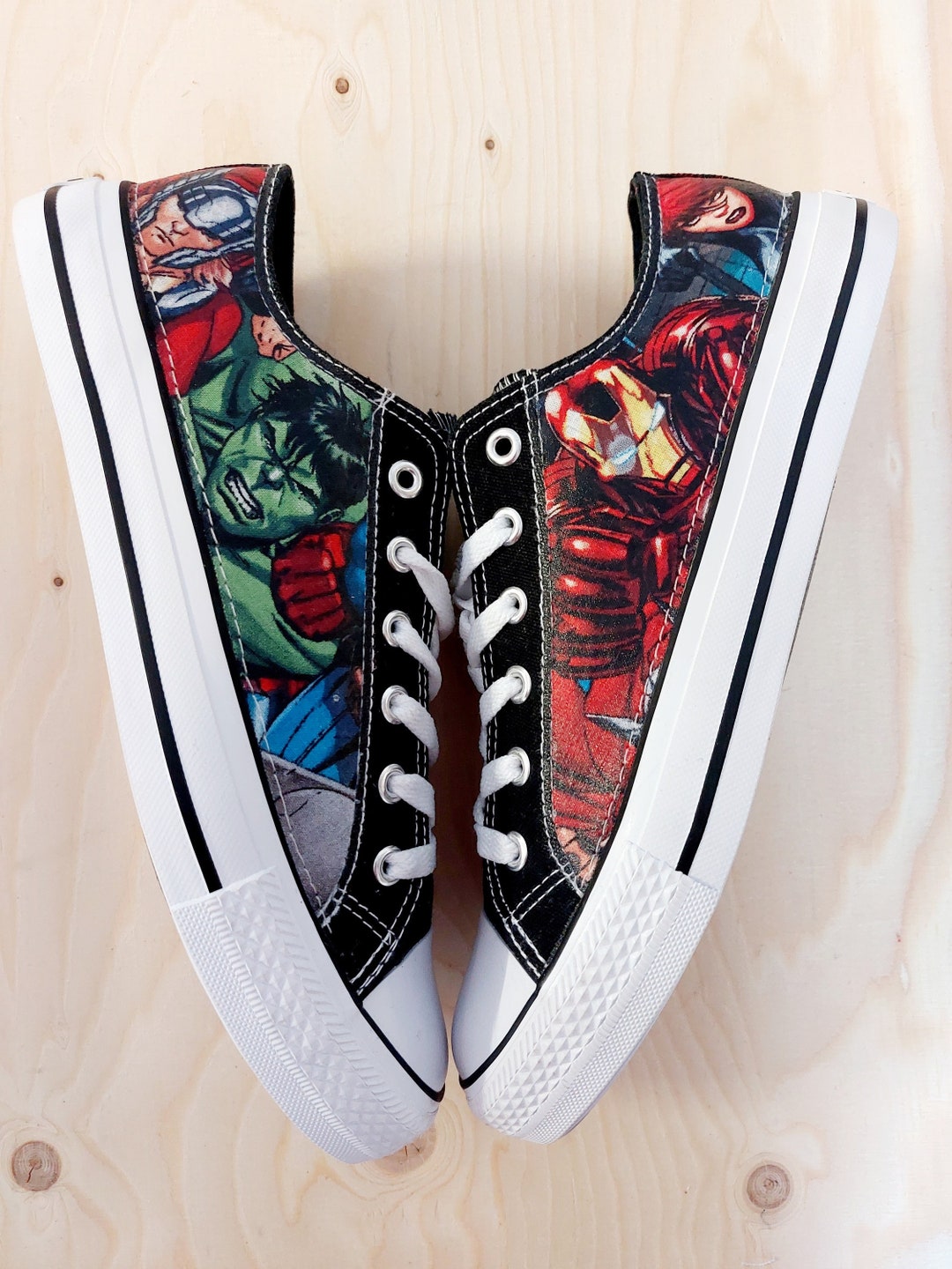 Hand Customised/custom Marvel Character Theme Iron Man, Thor, Hulk ...