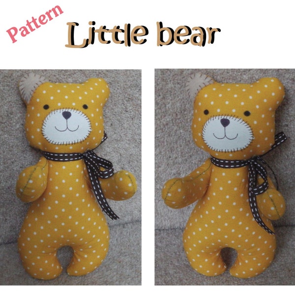 Memory Bear Sewing Pattern - Etsy