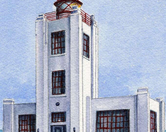Point Hueneme Lighthouse, Ventura County, CA. Art Deco Coast Guard ...