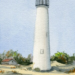 Florida Panhandle Lighthouses Notecard Collection. Set of 6 Beautiful ...