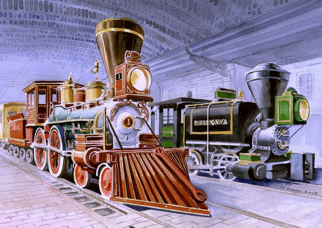 William Crooks & Minnetonka Steam Engines, Lake Superior RR Museum ...