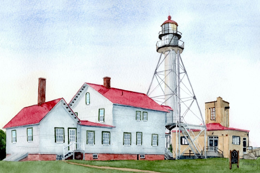 Whitefish Point Lighthouse & Great Lakes Shipwreck Museum, Michigan ...