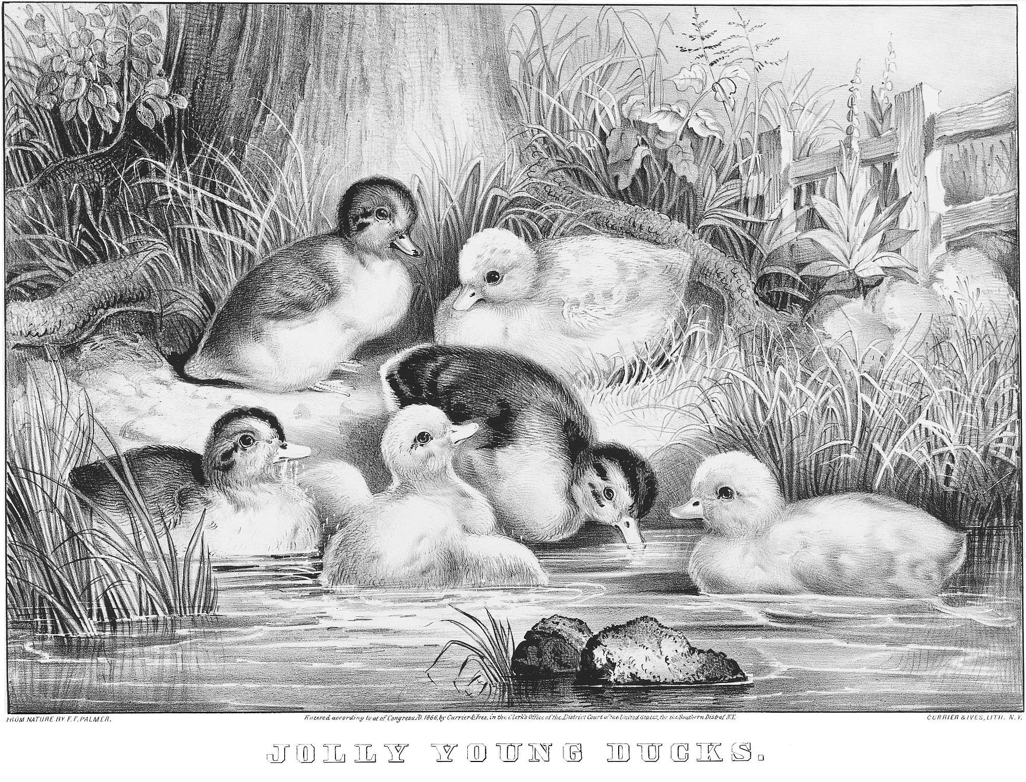 Spring Peeps Vintage Art Printable Coloring Pages. Victorian | Etsy