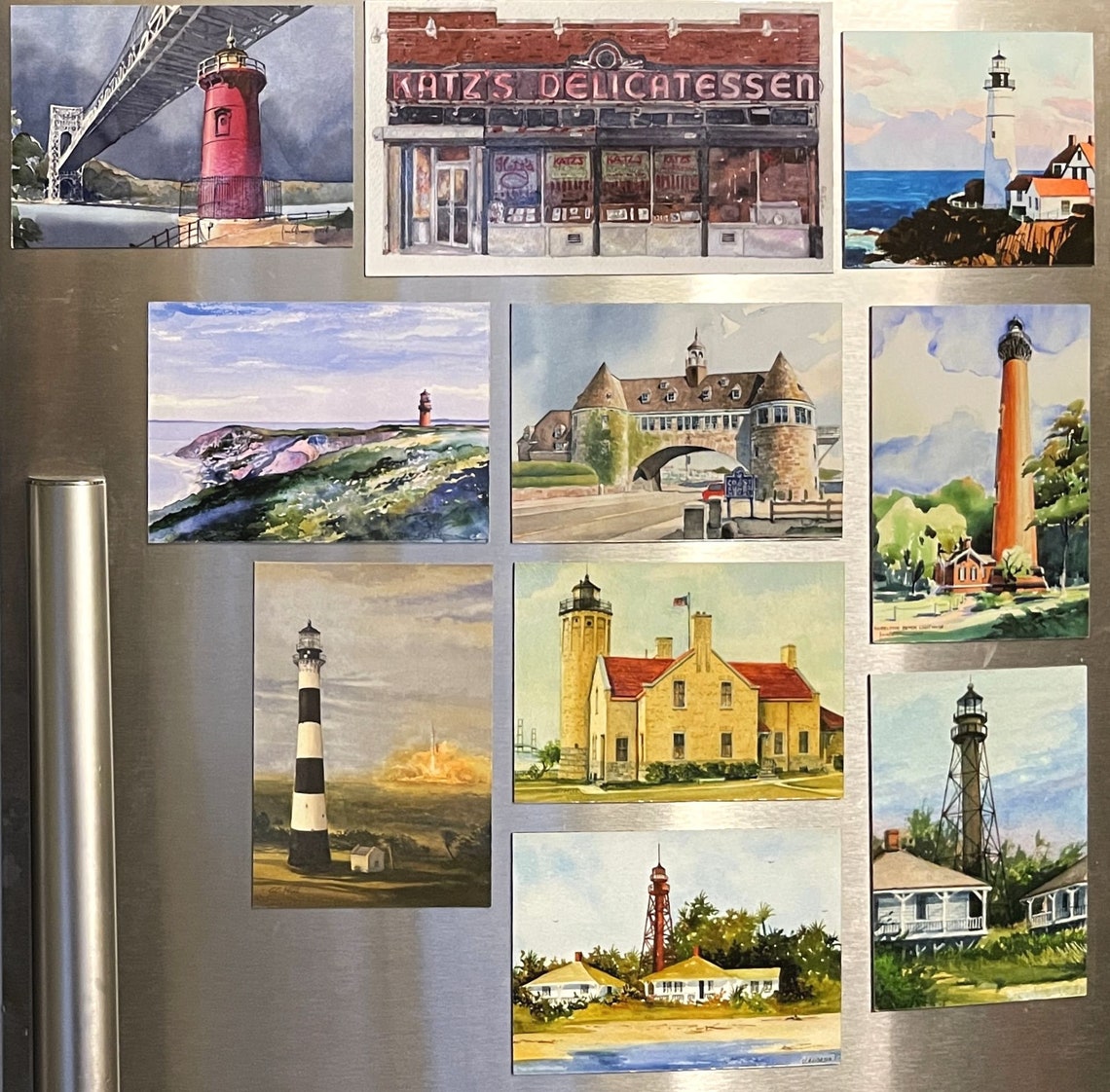 Old Mackinac Point Lighthouse Fridge Magnet 3.5x5. | Etsy