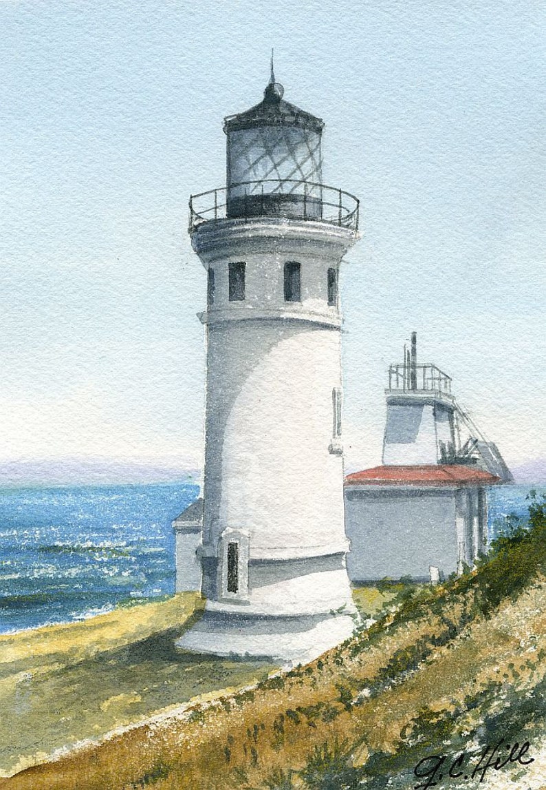 Anacapa Lighthouse Santa Barbara Channel Entrance Ventura - Etsy