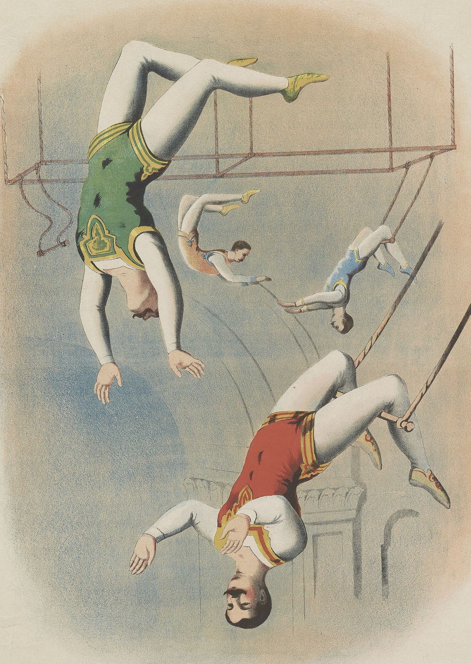 Vintage Trapeze Artist