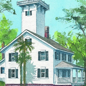 Haig Point Range Rear Lighthouse, Leamington Light, Daufuskie Island ...