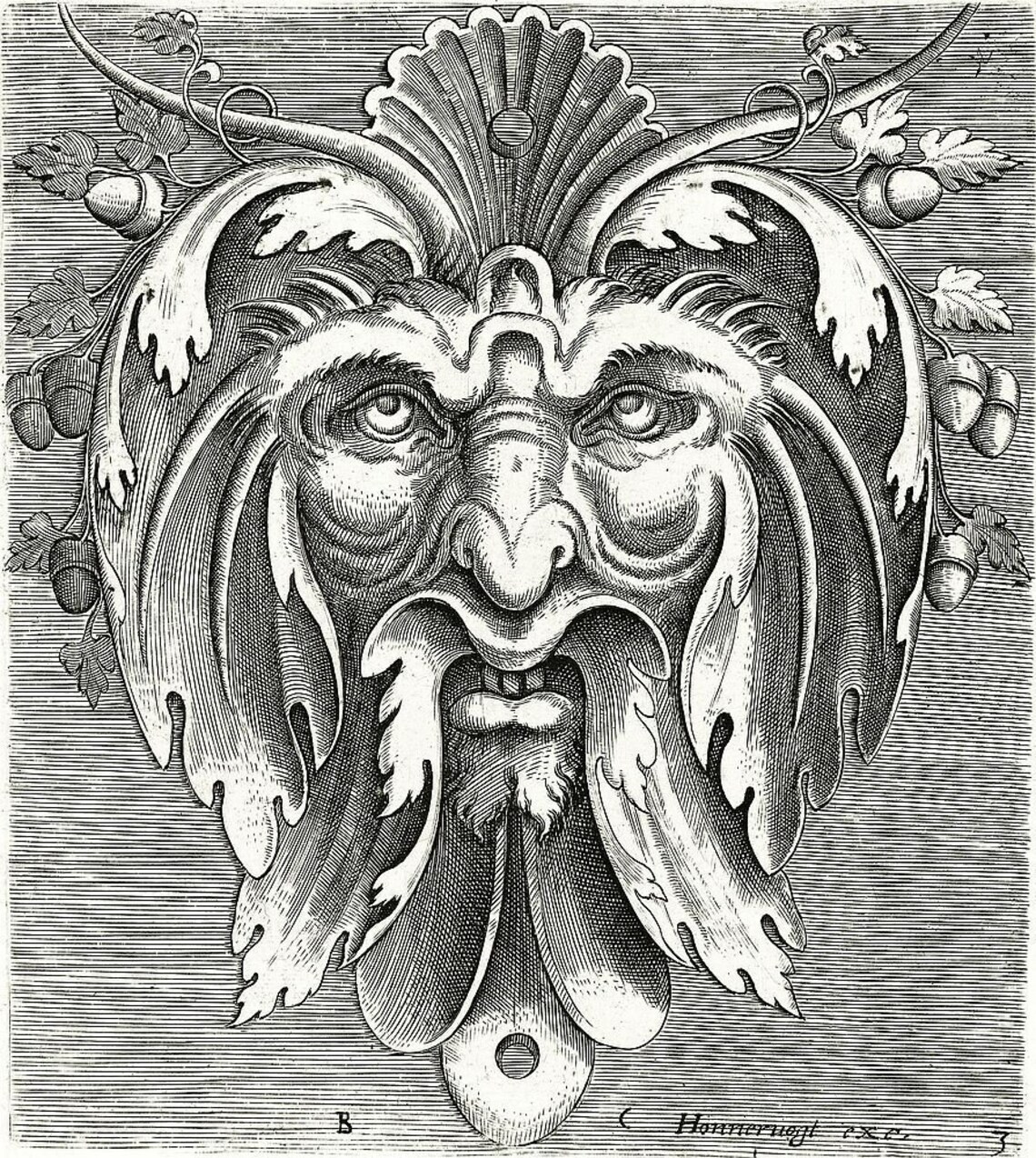 Fierce Grotesque Masks Vintage Art Printable Coloring Pages. 6 Weird ...