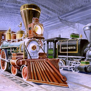 William Crooks & Minnetonka Steam Engines, Lake Superior RR Museum ...