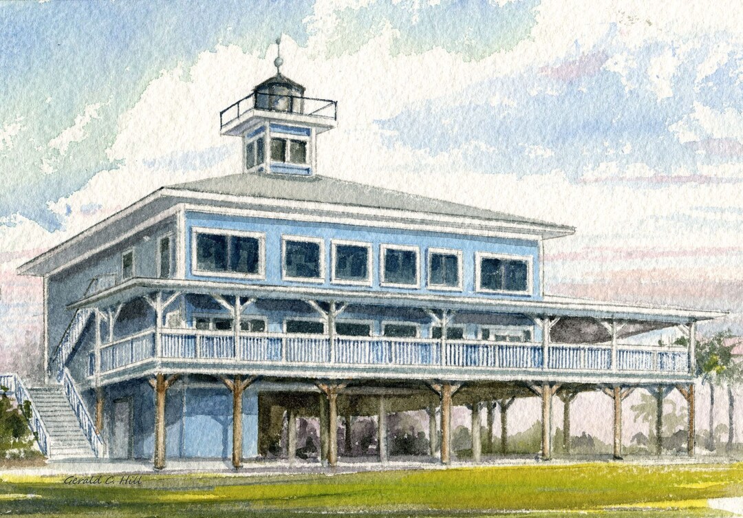 Tierra Verde Lighthouse, Tampa Bay Watch HQ, Florida Gulf Coast ...